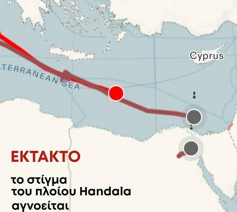 ΕΚΤΑΚΤΟ: Χάθηκε κάθε επαφή με το Handala εν πλω προς Γάζα, drones πάνω από το σκάφος - infolibre